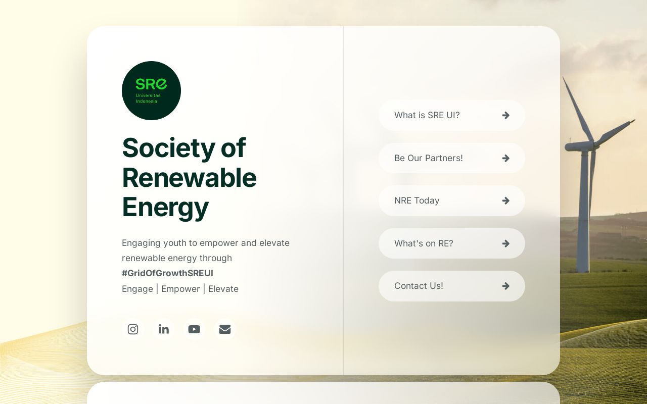 Society of Renewable Energy UI